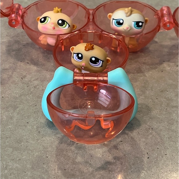 Hasbro | Toys | Lps Littlest Pet Shop Rare Find Hamster Triplets With ...